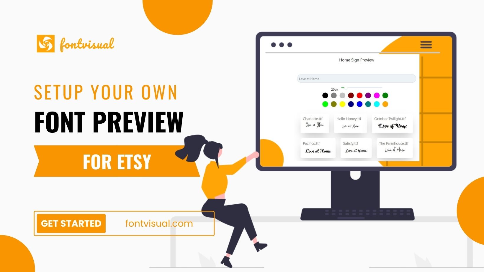 Font Preview Tool For Etsy